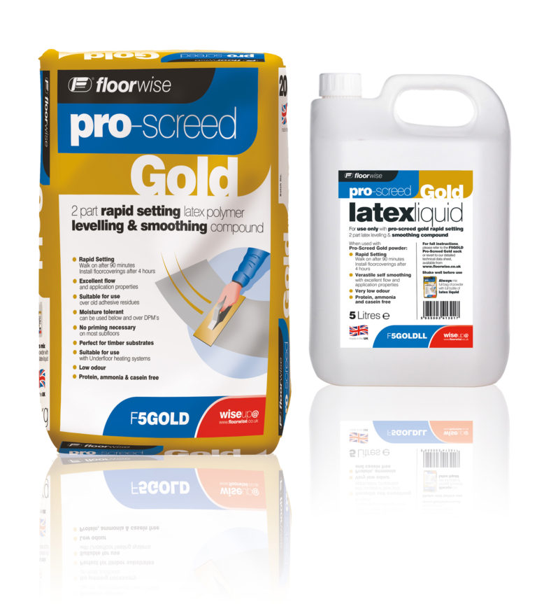 Get a Golden Subfloor with Pro-Screed Gold - Floorwise