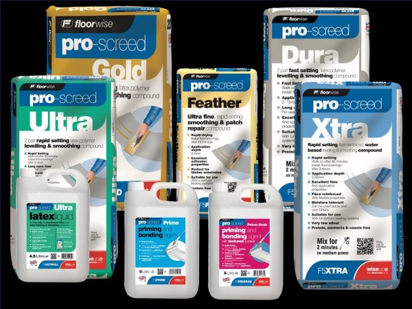 Floorwise Launches New Pro-Screed Range - Floorwise